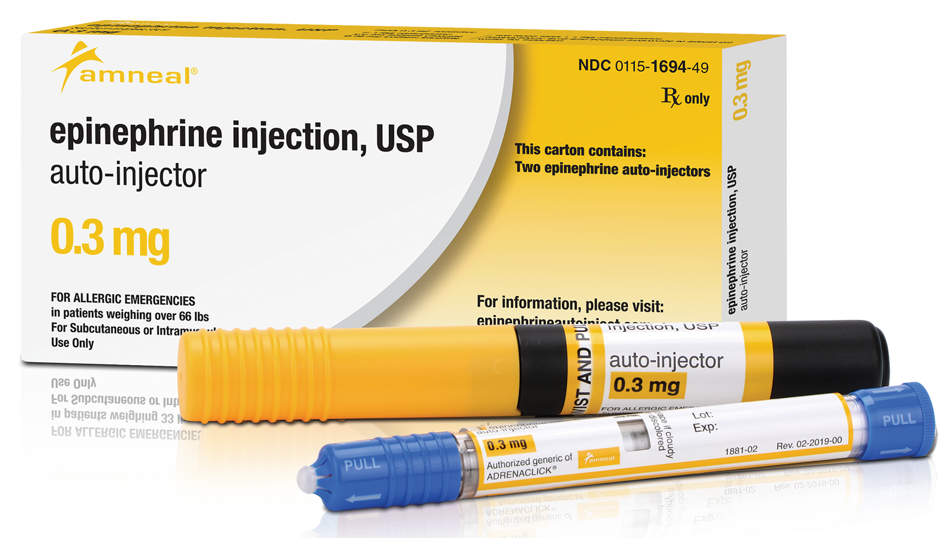 Epinephrine Auto-Injector | Anaphylaxis Treatment